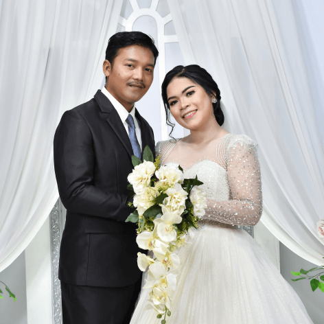 Undangan Pernikahan Hotlan & Ayu - Klik Design Pku
